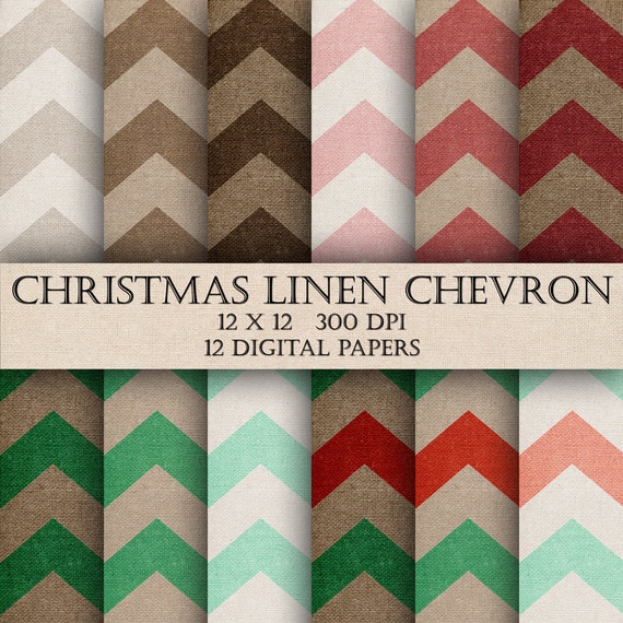 Chevron Burlap Background