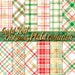 Gold Foil Christmas Plaid Digital Paper Christmas Paper Gold - Etsy