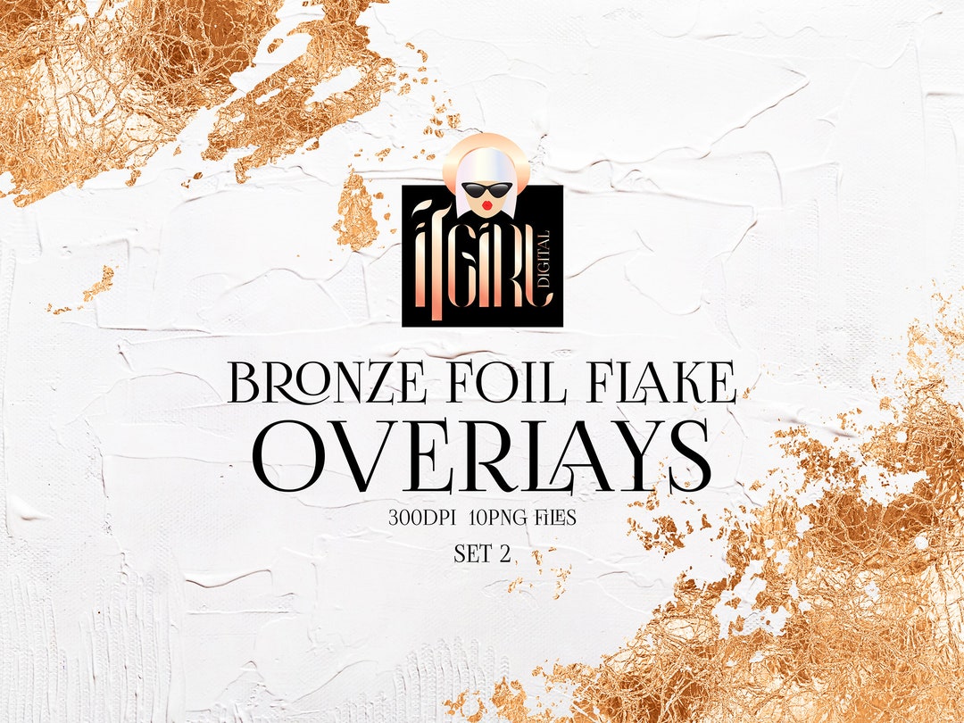 Bronze Overlays , Bronze Foil, Borders Clipart , Bronze Frames, Bronze ...
