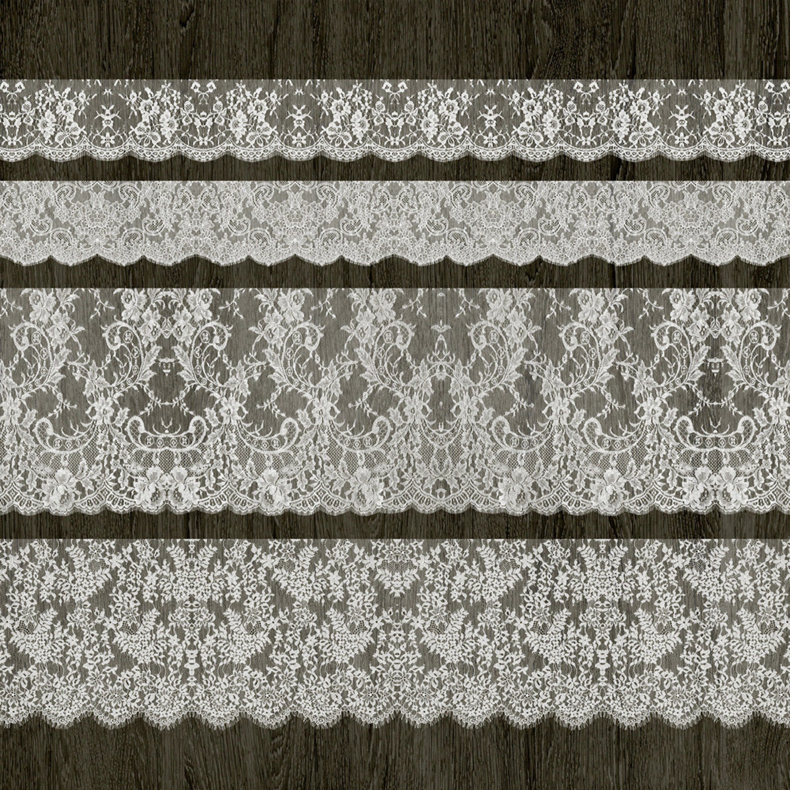 Vintage LACE Borders Clipart Authentic White Lace Borders - Etsy