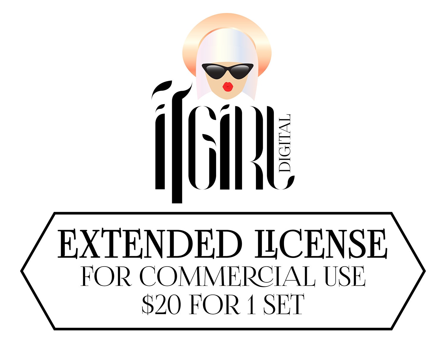 Art & Collectibles Digital Standard Extended Commercial license One ...