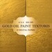Gold Digital Paper Gold Oil Paint Scrapbooking Digital Paper - Etsy