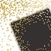 Gold Foil Dot Confetti Digital Paper Polka Dot Sparkle - Etsy