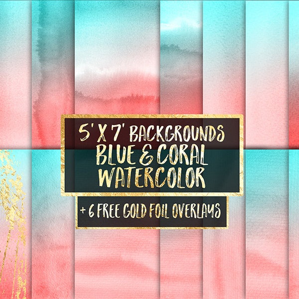 Ombre Watercolor - Etsy