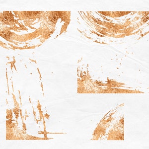 Bronze Borders Overlays , Bronze Clipart ,digital Borders, Bronze ...