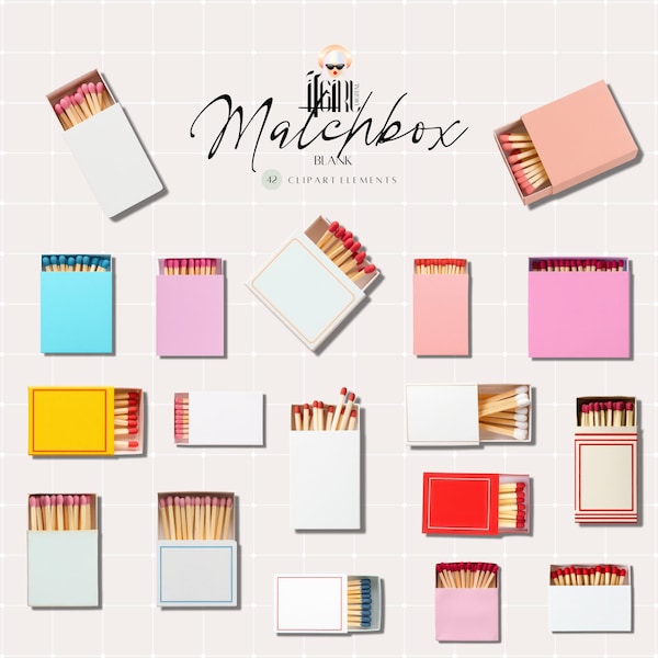 Blank Match Box - Etsy
