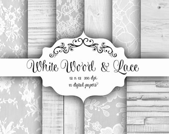 Rustic Lace Wedding | Etsy