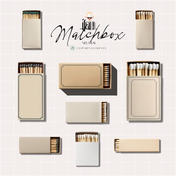 Blank Match Box - Etsy
