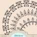20 Hand Drawn Tribal Aztec Frames Digital Clip Art Tribal - Etsy