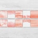 Watercolor Digital Paper - Peach Watercolor Painted Digital Paper Coral ...