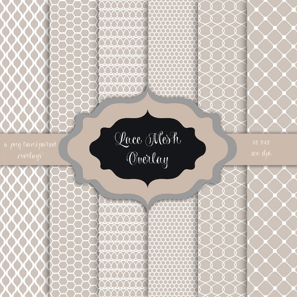 Lace Overlays - Etsy