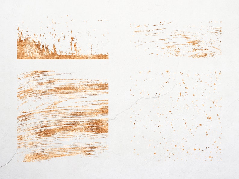 Bronze Borders Clipart bronze foil overlays bronze foil | Etsy