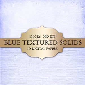 Blue Digital Paper - Textured Digital Papers Shabby Chic Paper Blue ...