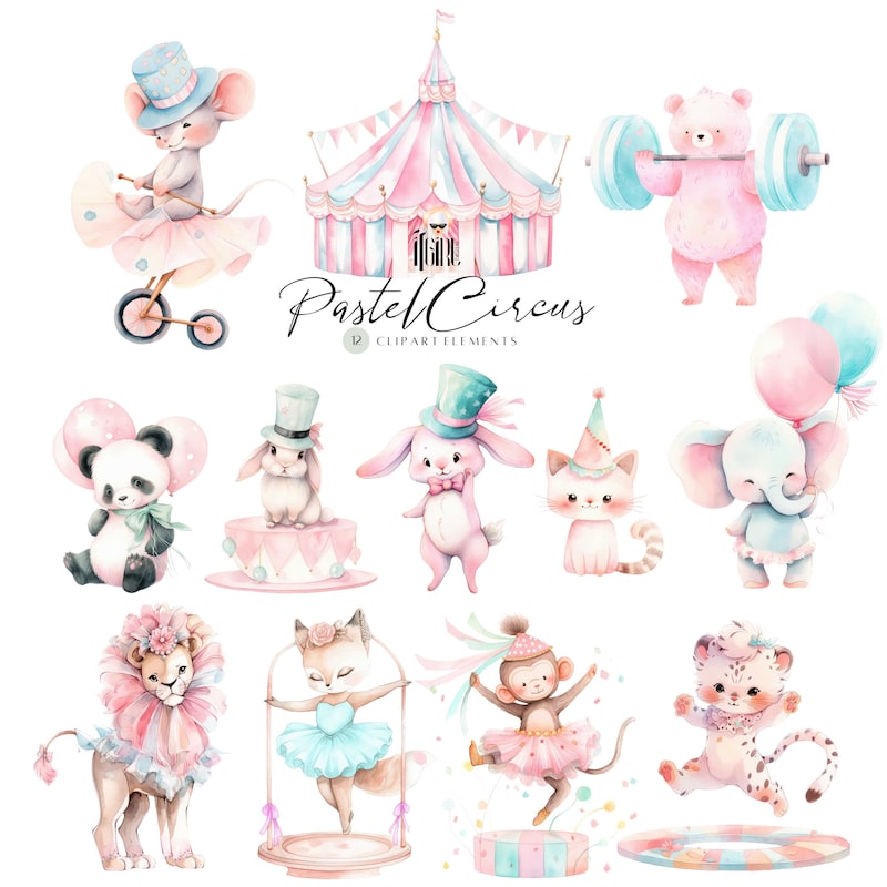Circus Cut Out - Etsy