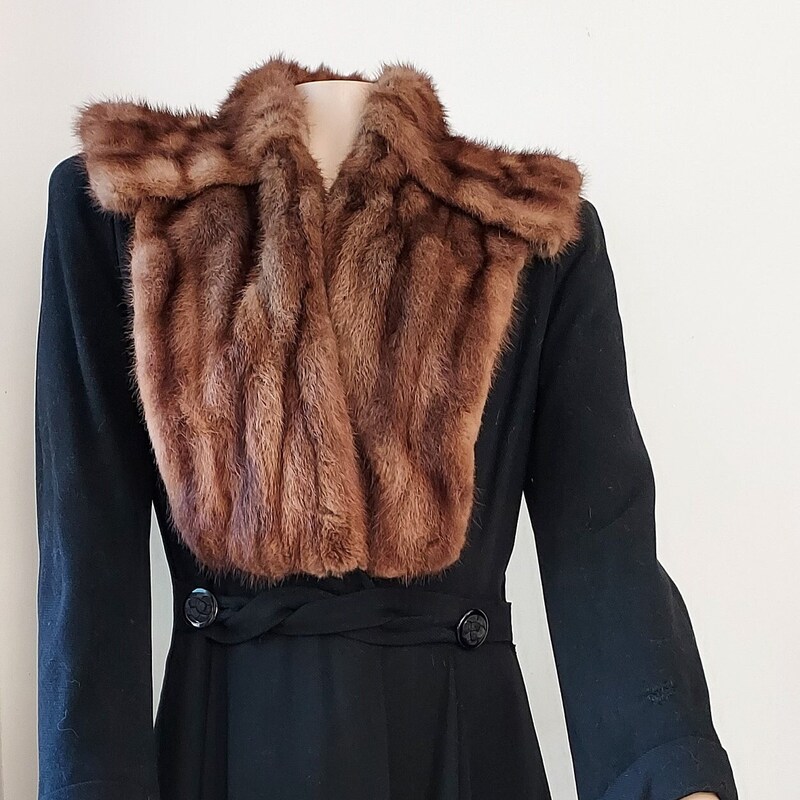 Art Deco Fur Coat - Etsy