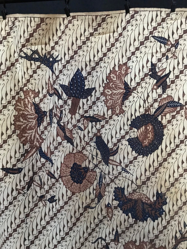 Indonesian Batik Cloth Skirt Sarong or Wall Hanging 19th Century Java ...