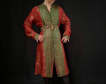 Brocade Coat - Etsy UK