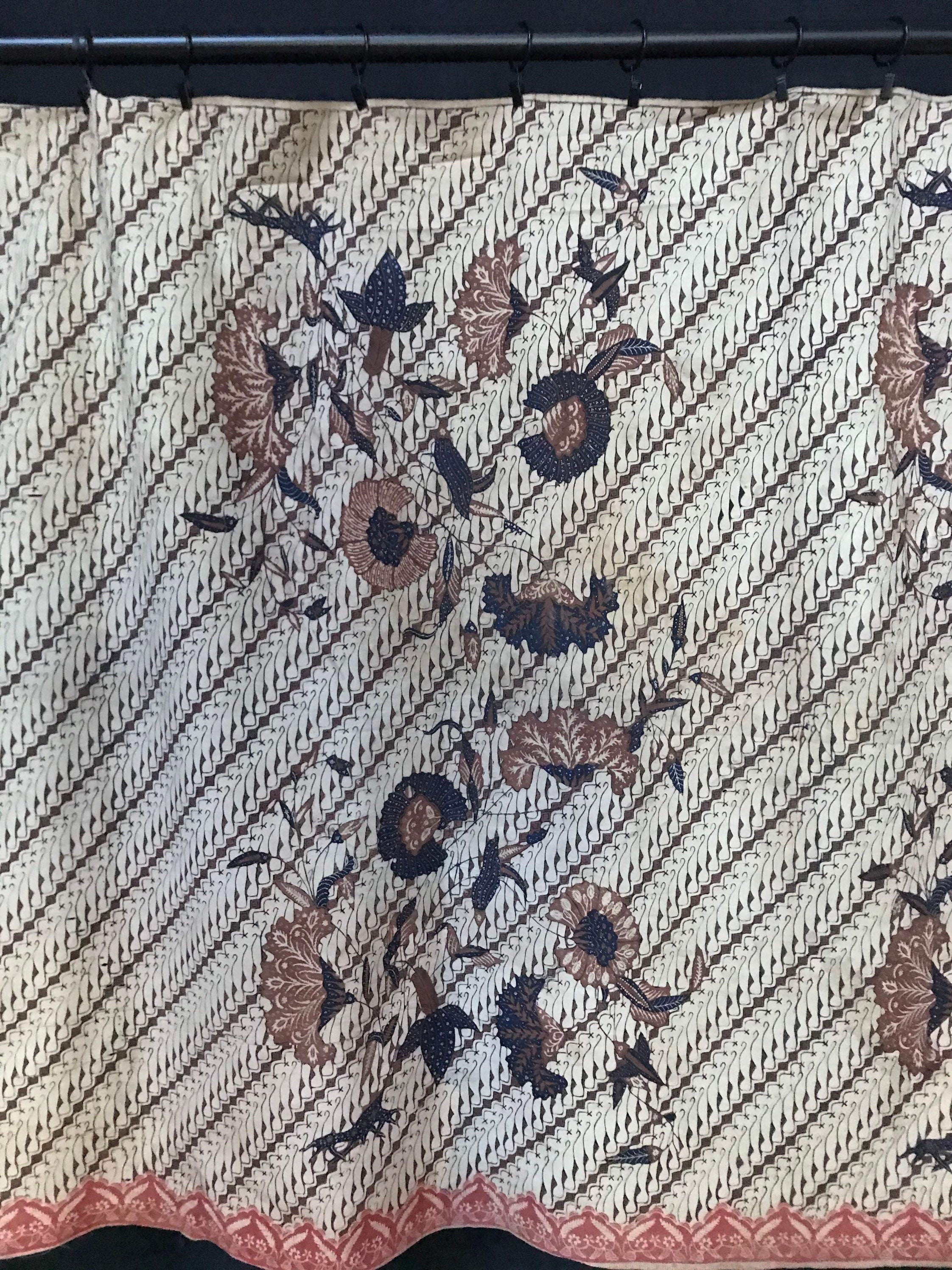 Indonesian Batik Cloth Skirt Sarong or Wall Hanging 19th Century Java ...