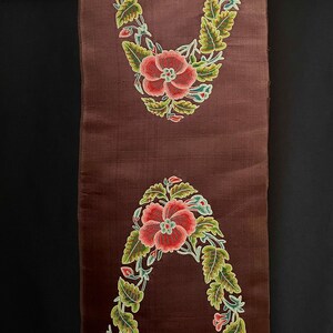 Antique Slipper Fronts Fine Silk Embroidered Slippers Vintage Home ...
