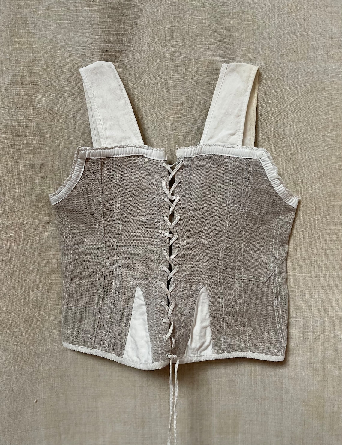 Childs Liberty Bodice Corset 19th Century Underwear Film - Etsy