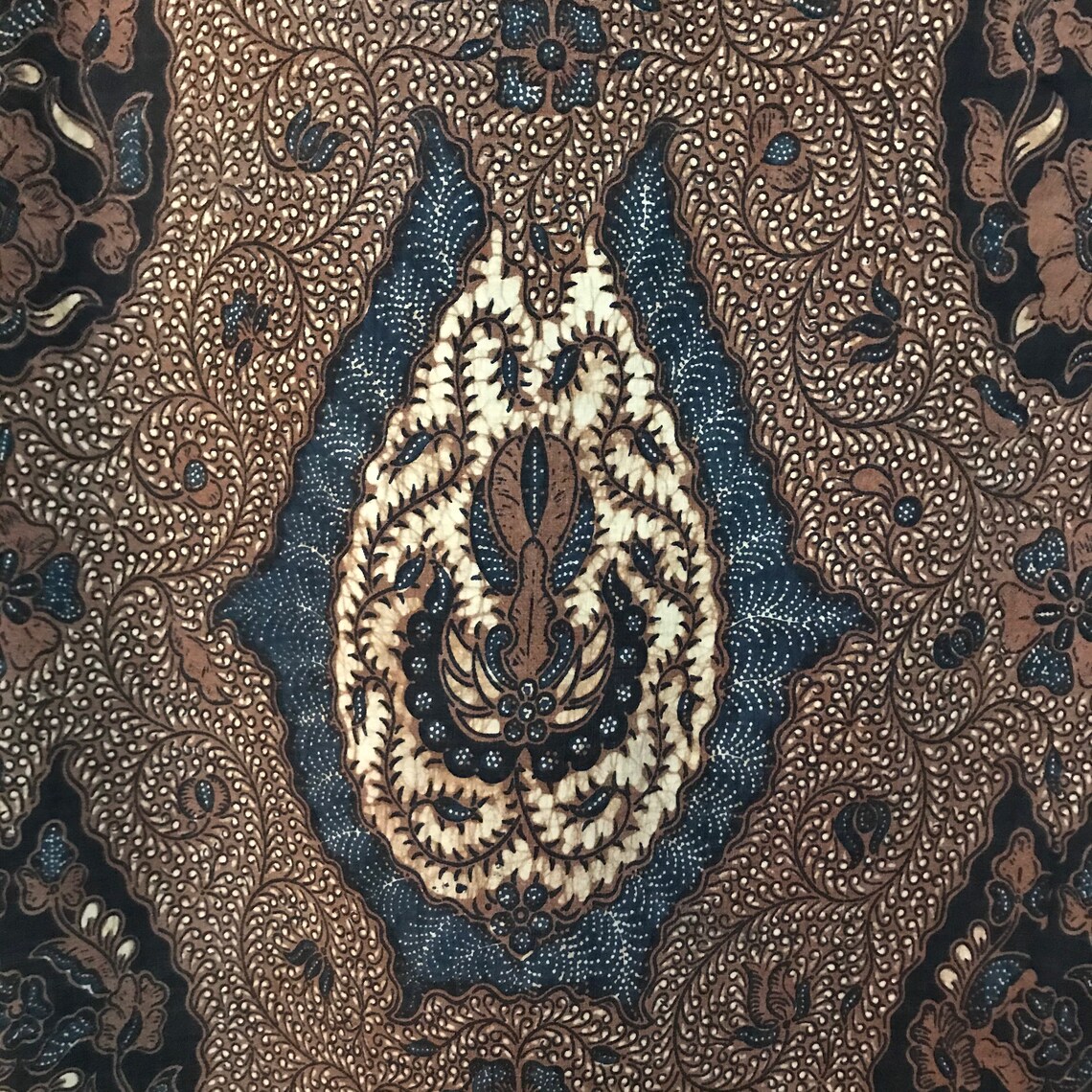 Indonesian Batik 19th Century Java Textile Collectible | Etsy