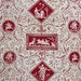 Antique Red and White Classic Toile Red and White Printed Textile ...