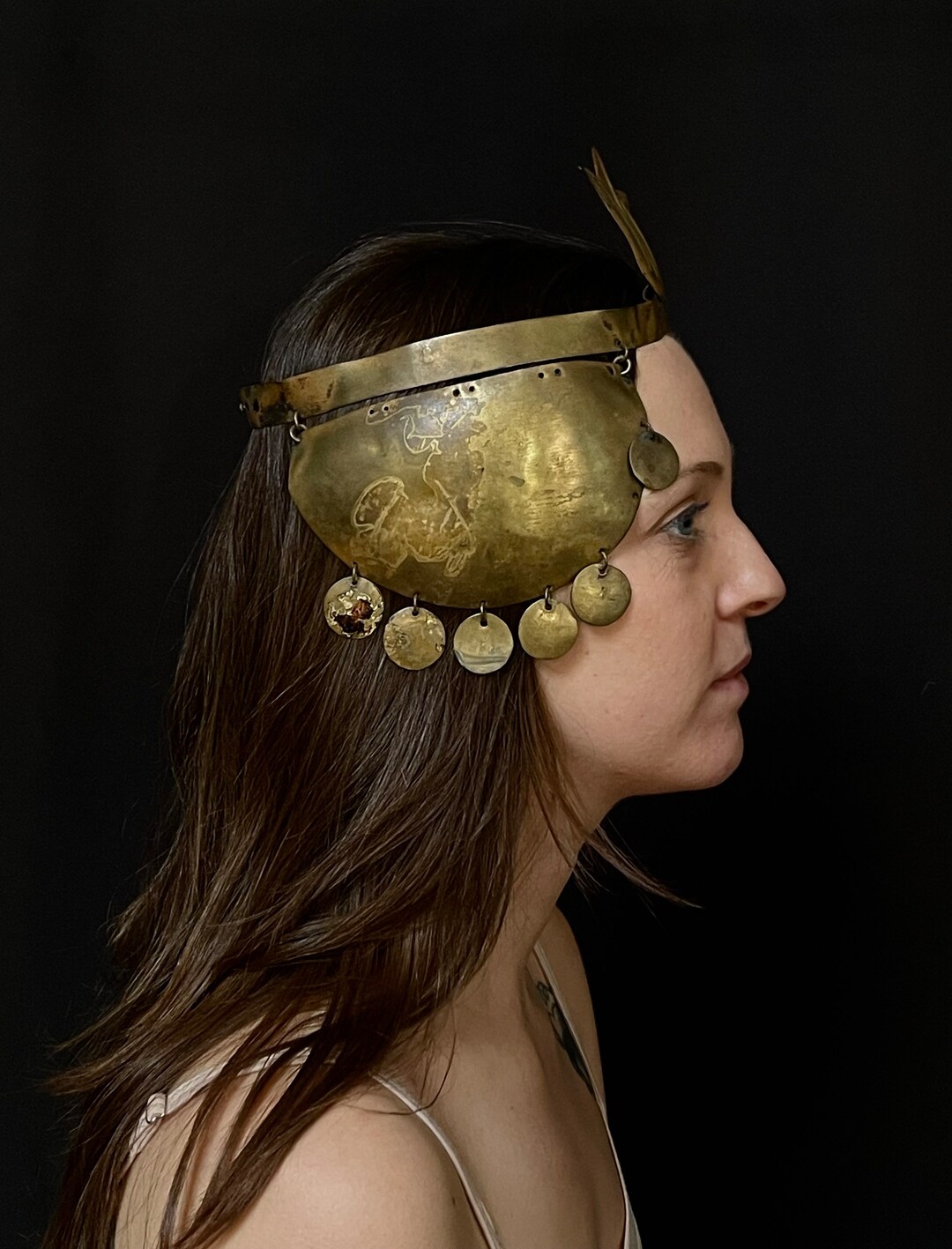 Antique Vintage Art Deco Theatrical Headdress Collectable 1920s ...