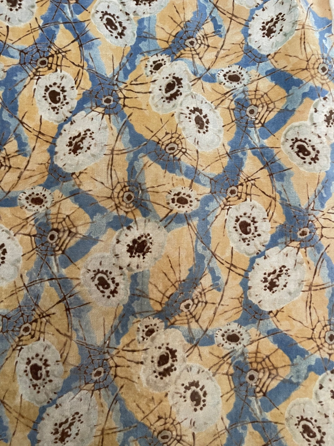 Art Deco Velvet Fabric 1920s Vintage Fabric Antique Firnishing Fabric ...