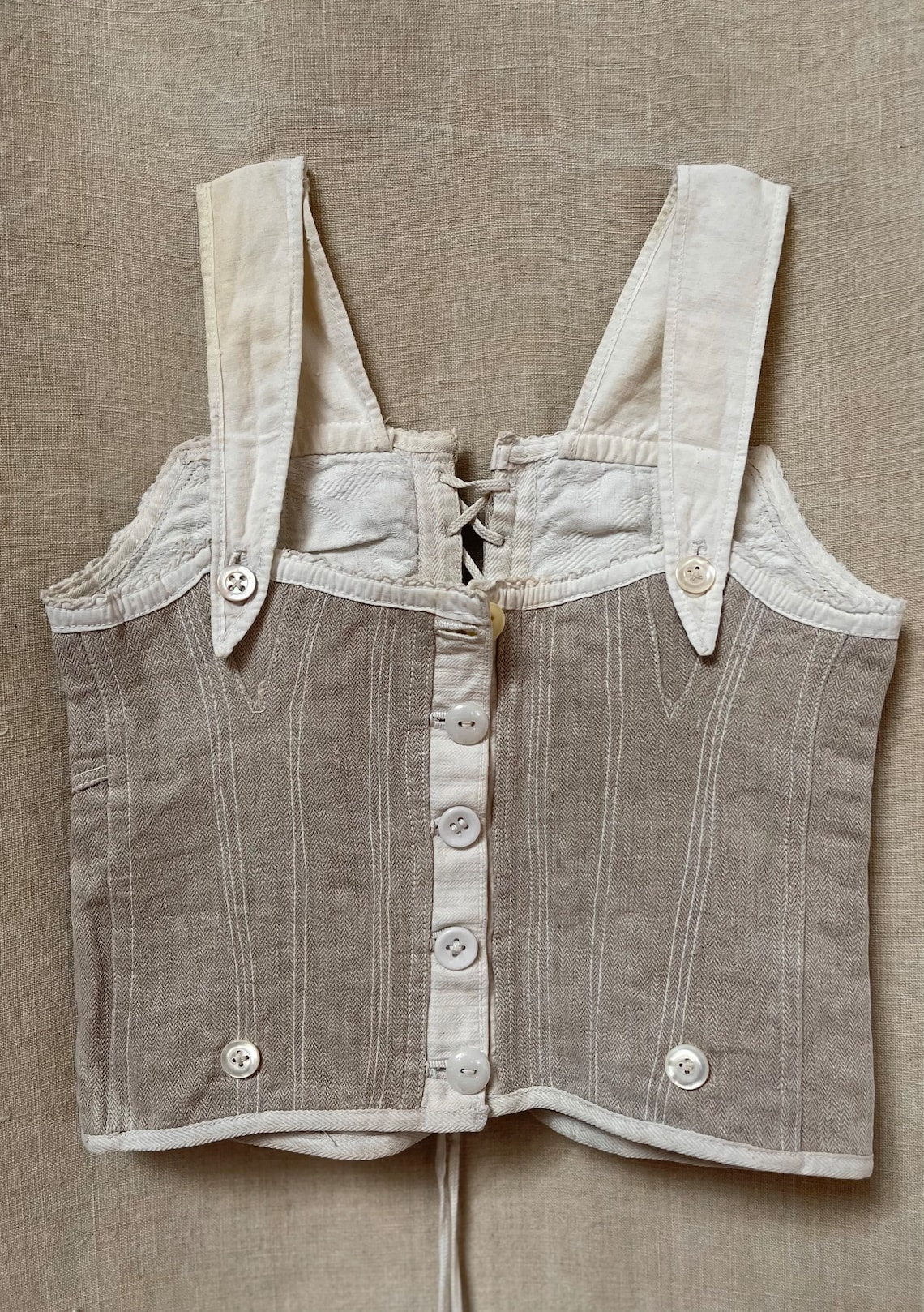 Childs Liberty Bodice Corset 19th Century Underwear Film - Etsy