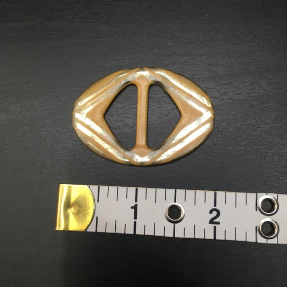 Vintage Buckles Collection Red Yellow Ochre Buckles A… - Gem