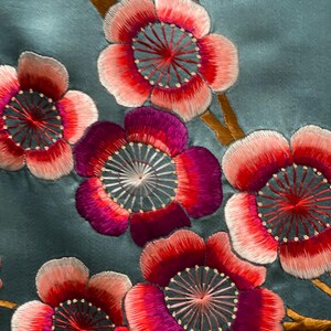 Antique Chinese Silk Embroidered Wall Hanging Silk Embroidered Panel ...