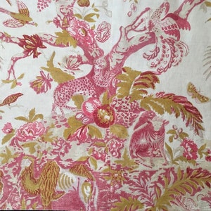 Blockprint Tree of Life Wallhanging Antique Textile Hand Painted 19th ...
