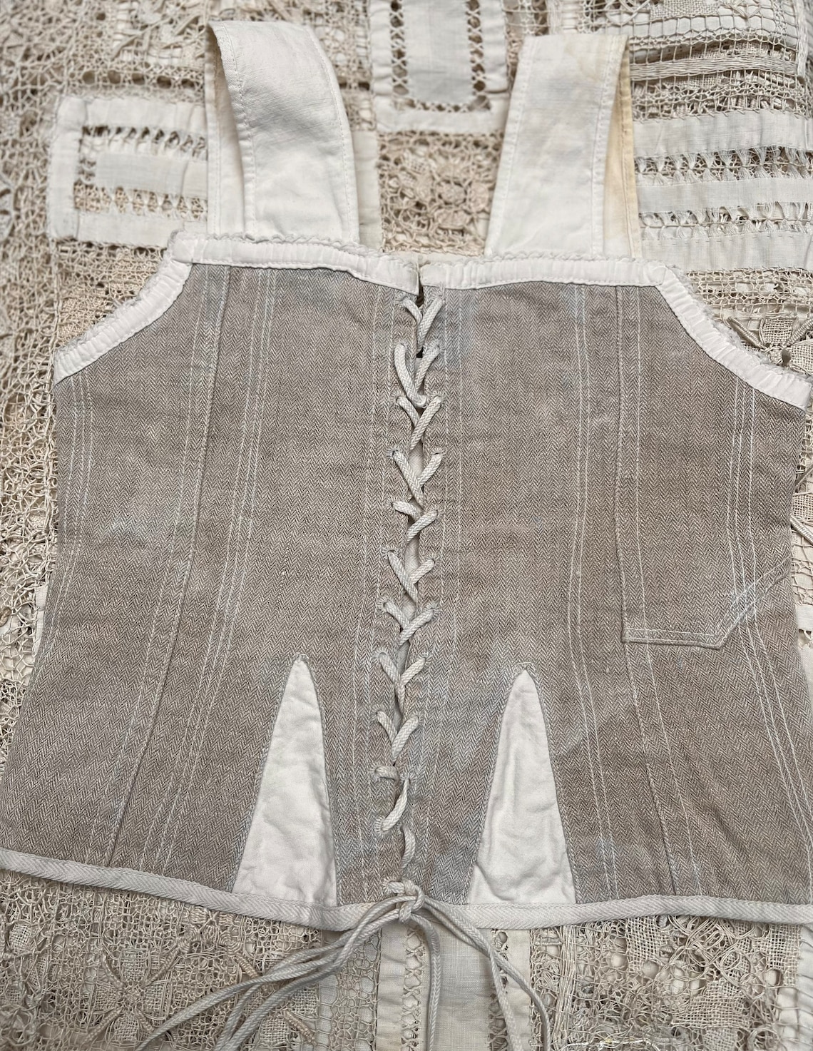 Childs Liberty Bodice Corset 19th Century Underwear Film - Etsy