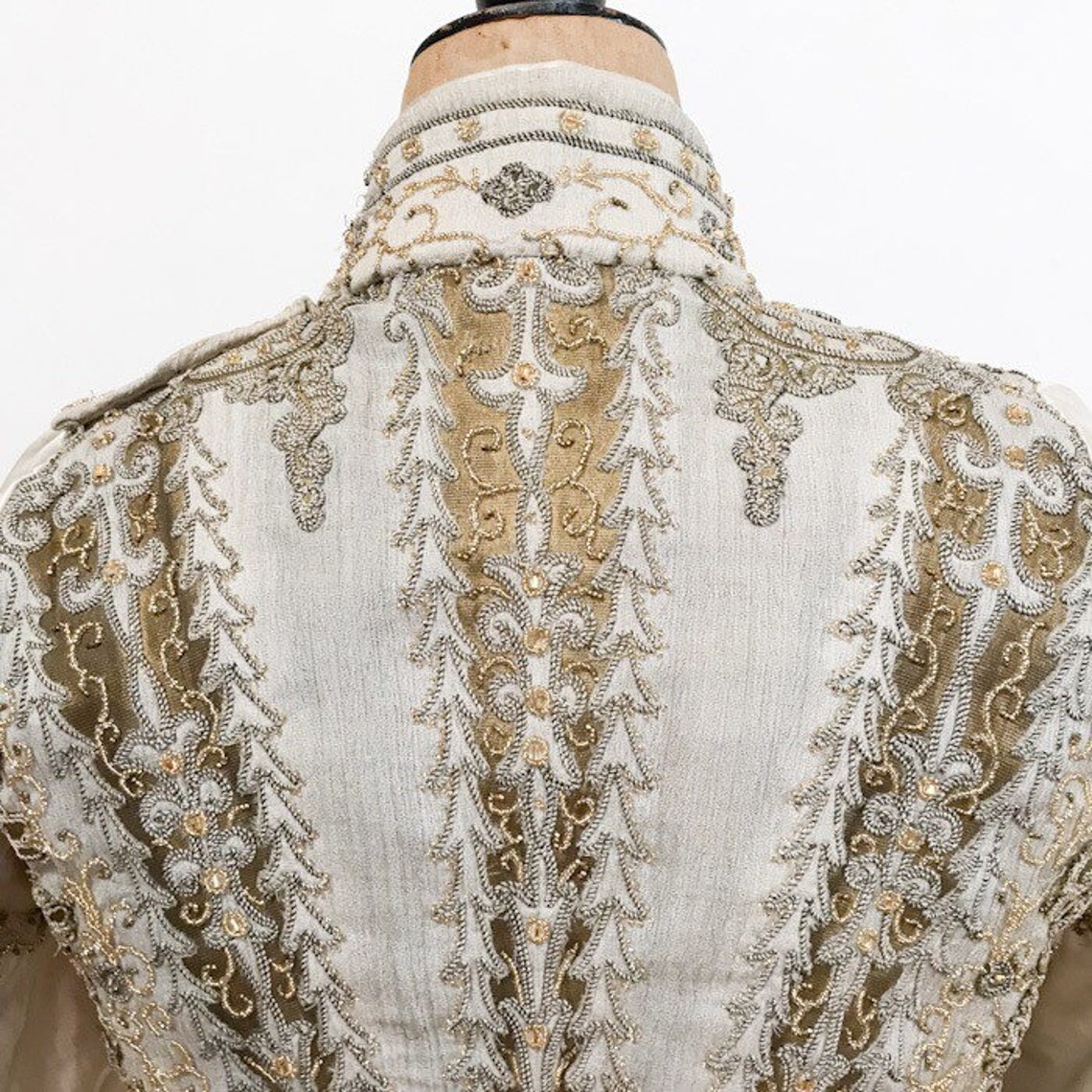 Victorian Silk Jacket Antique Corset Vintage Silk Jacket | Etsy