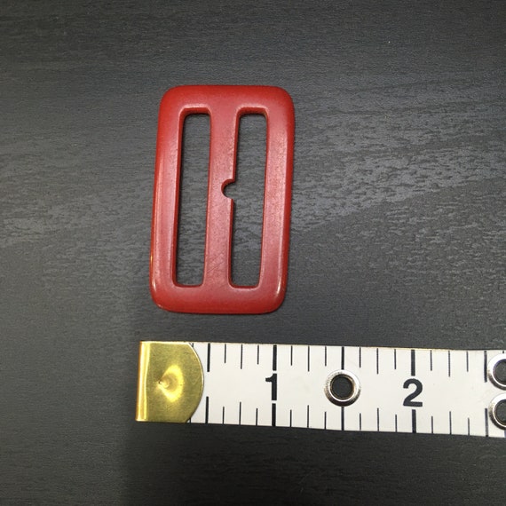 Vintage Buckles Collection Red Yellow Ochre Buckles A… - Gem