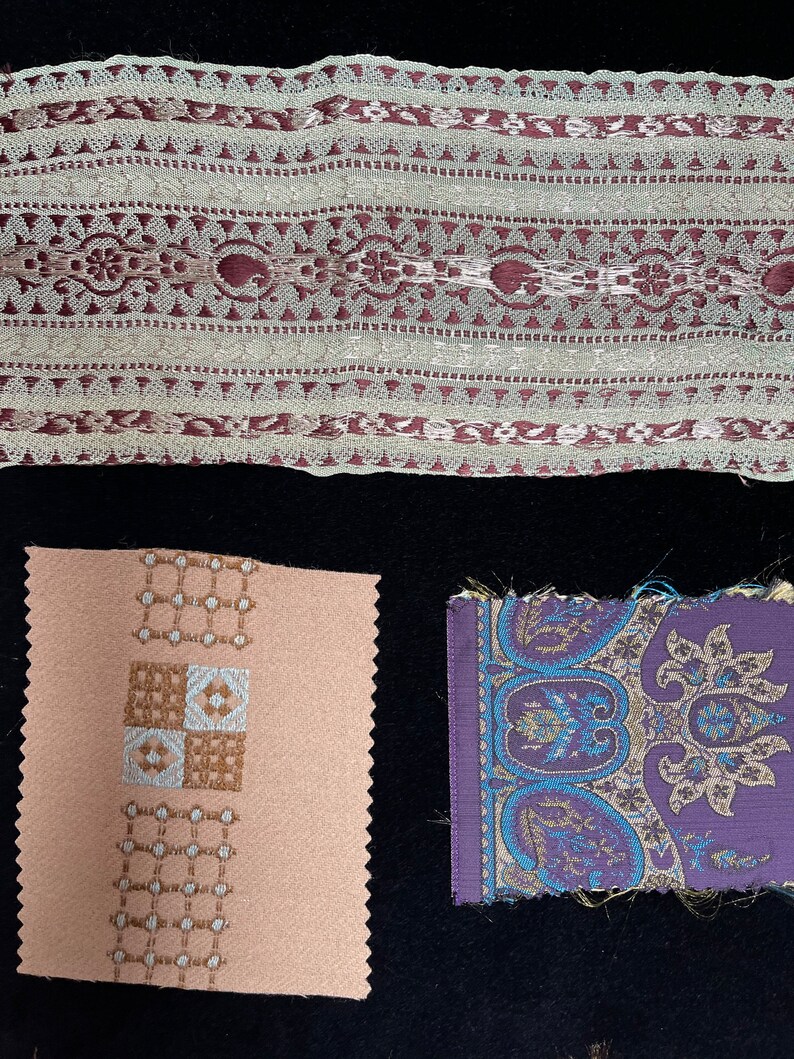 Antique Textile Fragments Patchwork Sewing Samples Craft Pack World ...