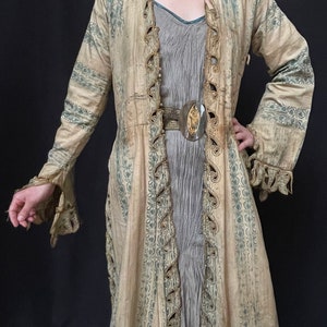 Antique Ottoman Silk Brocade Robe: Turkish Historical Costume - Etsy