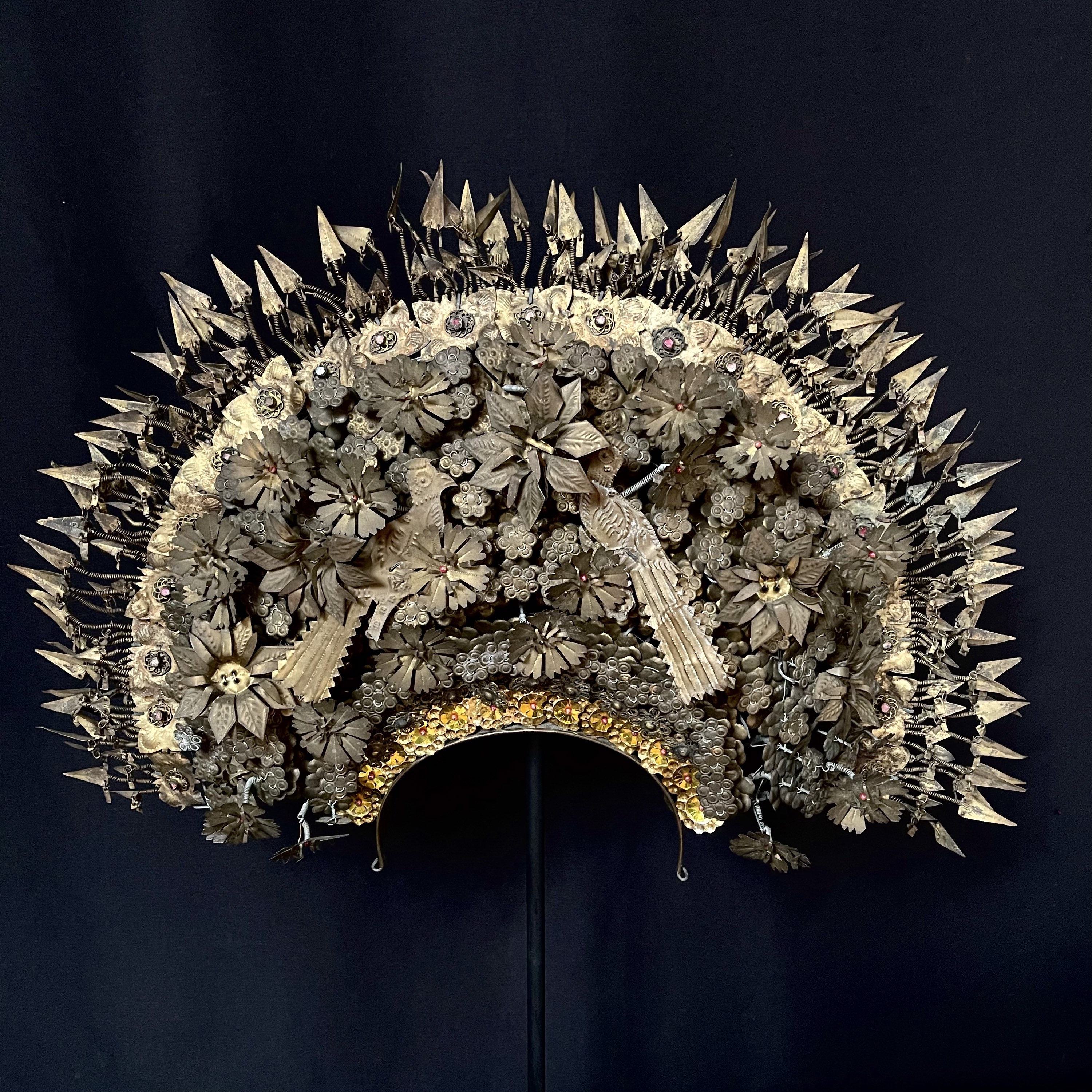 Vintage Indonesian Headdress Bridal Crown Wedding Tiara - Etsy UK