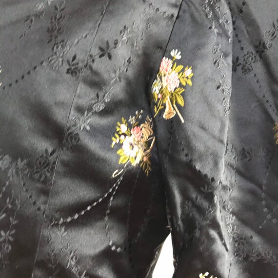 Victorian Silk Jacket 18th Century Silk Brocade Texti… - Gem