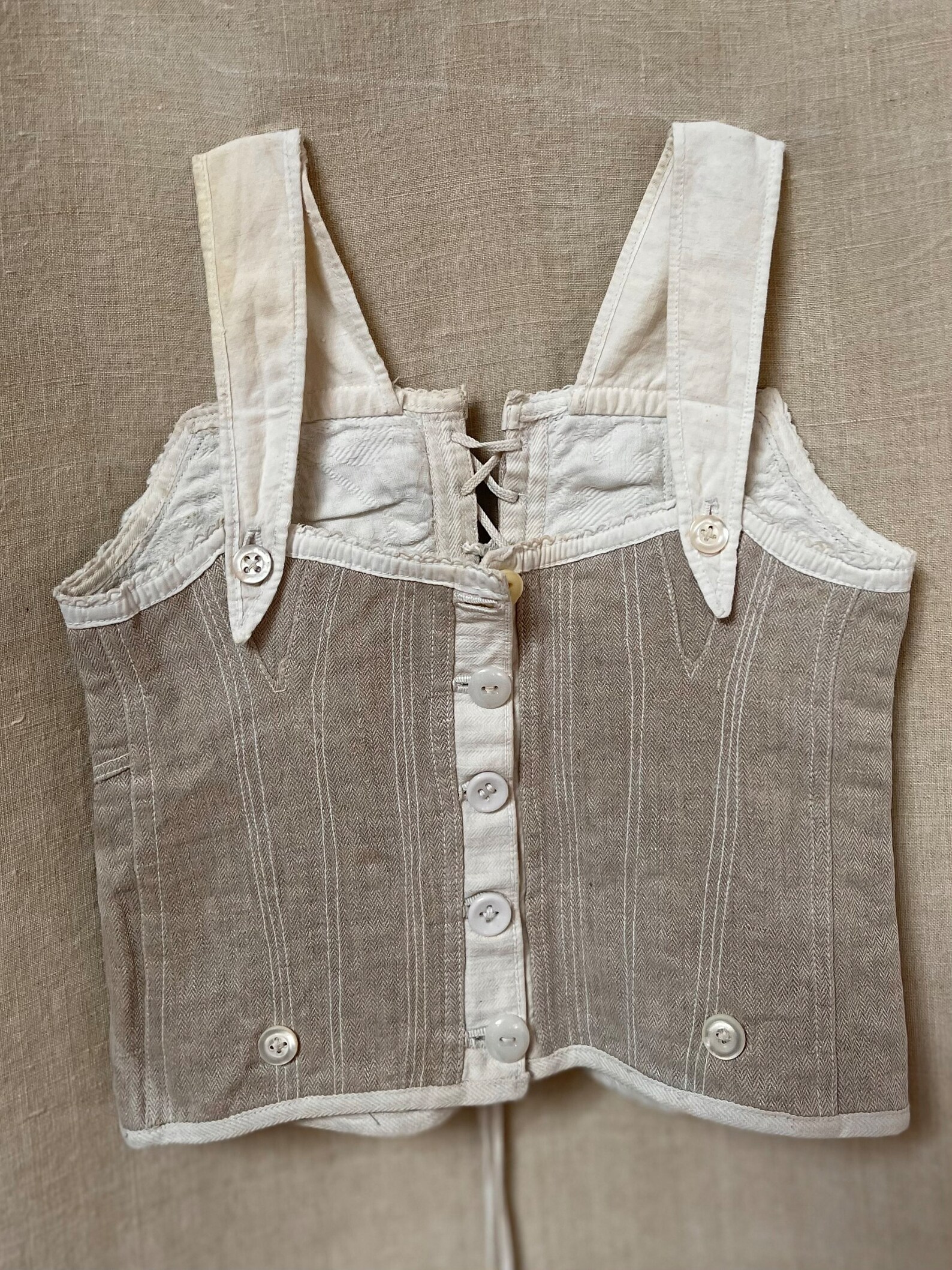 Childs Liberty Bodice Corset 19th Century Underwear Film - Etsy