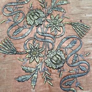 Antique Embroidered Panels Ottoman Period Pair Antique Embroidered ...