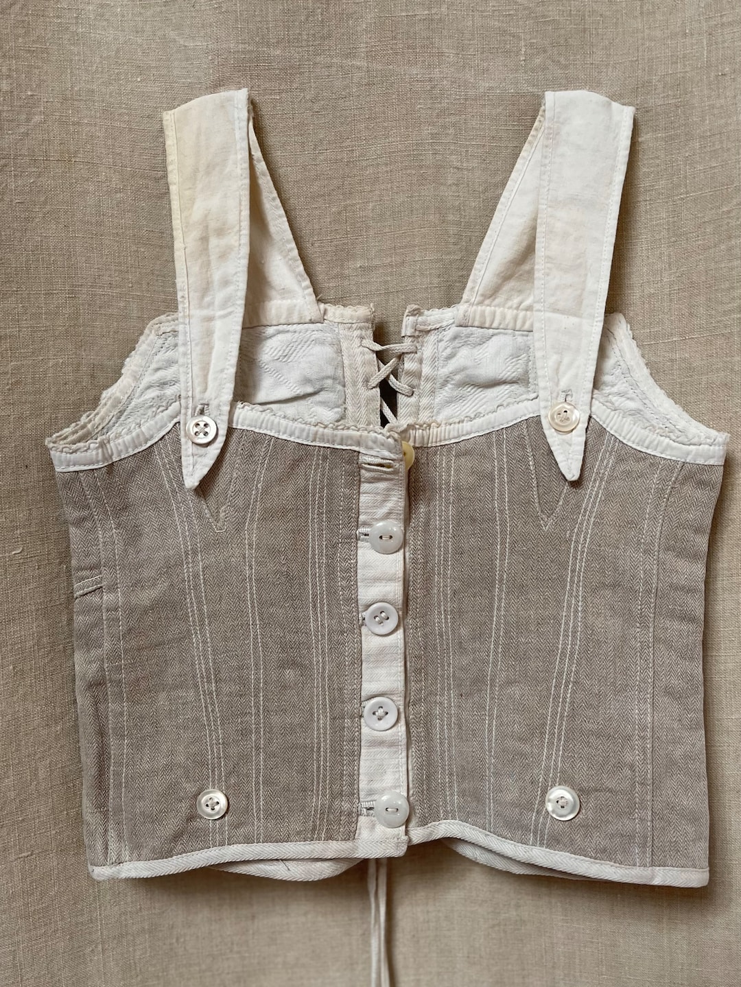 Childs Liberty Bodice Corset 19th Century Underwear Film - Etsy