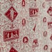 Antique Red and White Classic Toile Red and White Printed Textile ...
