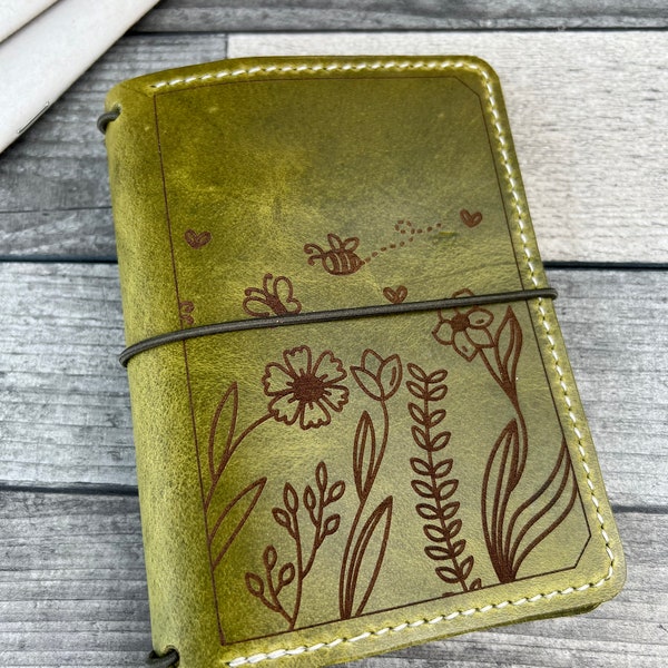 Travelers Notebook Cover - Etsy