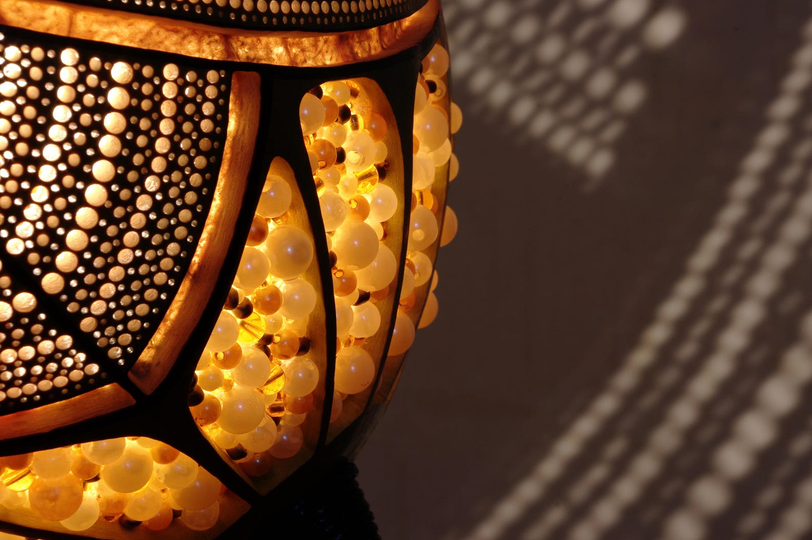 Lampe à calebasse en remuant à la main ' Kings Treasure ' - Etsy France