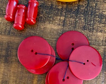 Antique Bakelite Buttons - Etsy