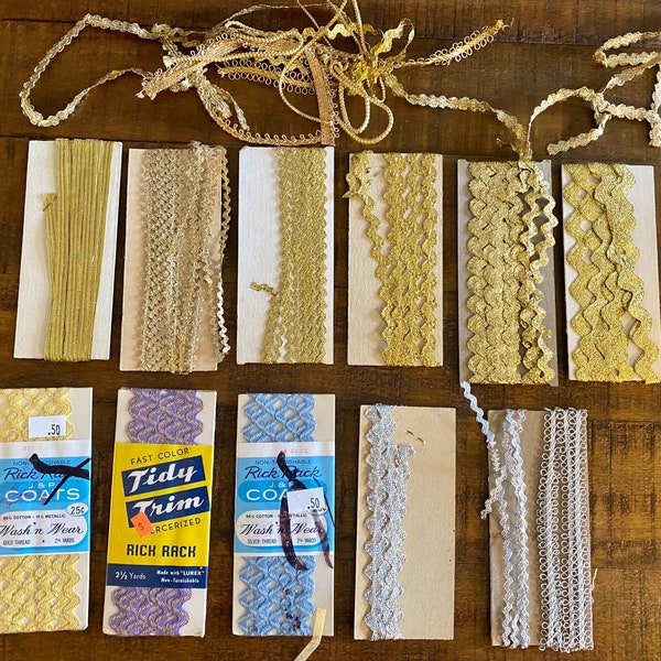 Gold Rick Rack - Etsy