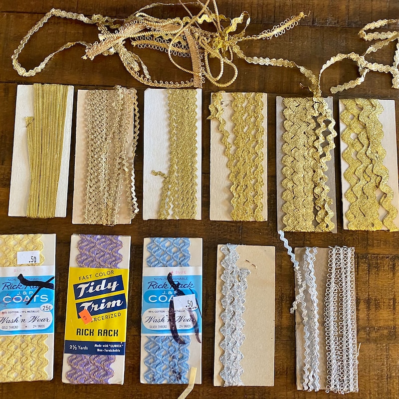 Gold Rick Rack - Etsy