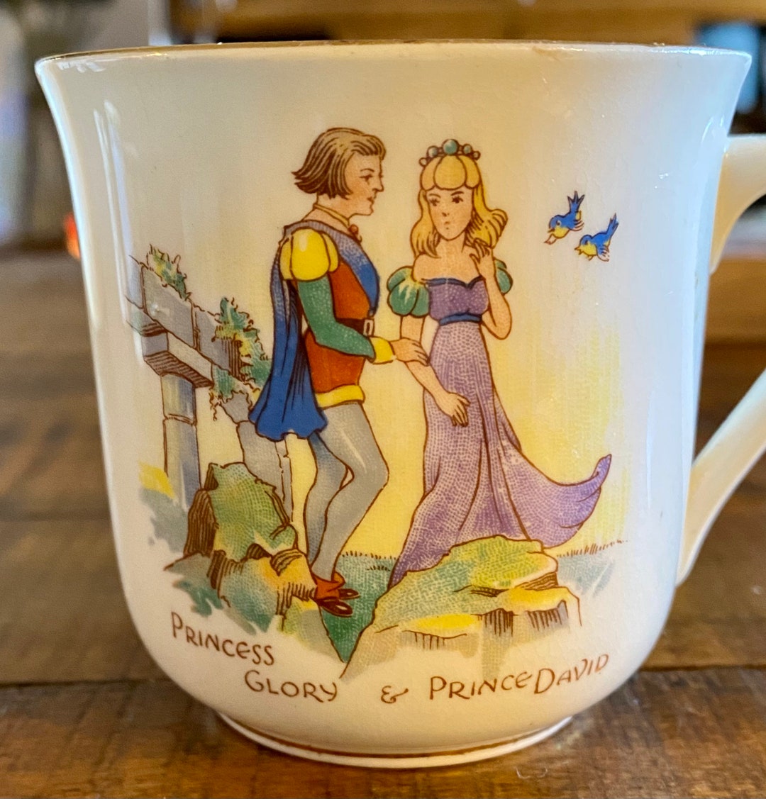 Hammersley & Co England Childs Cup Princess Glory Prince David - Etsy