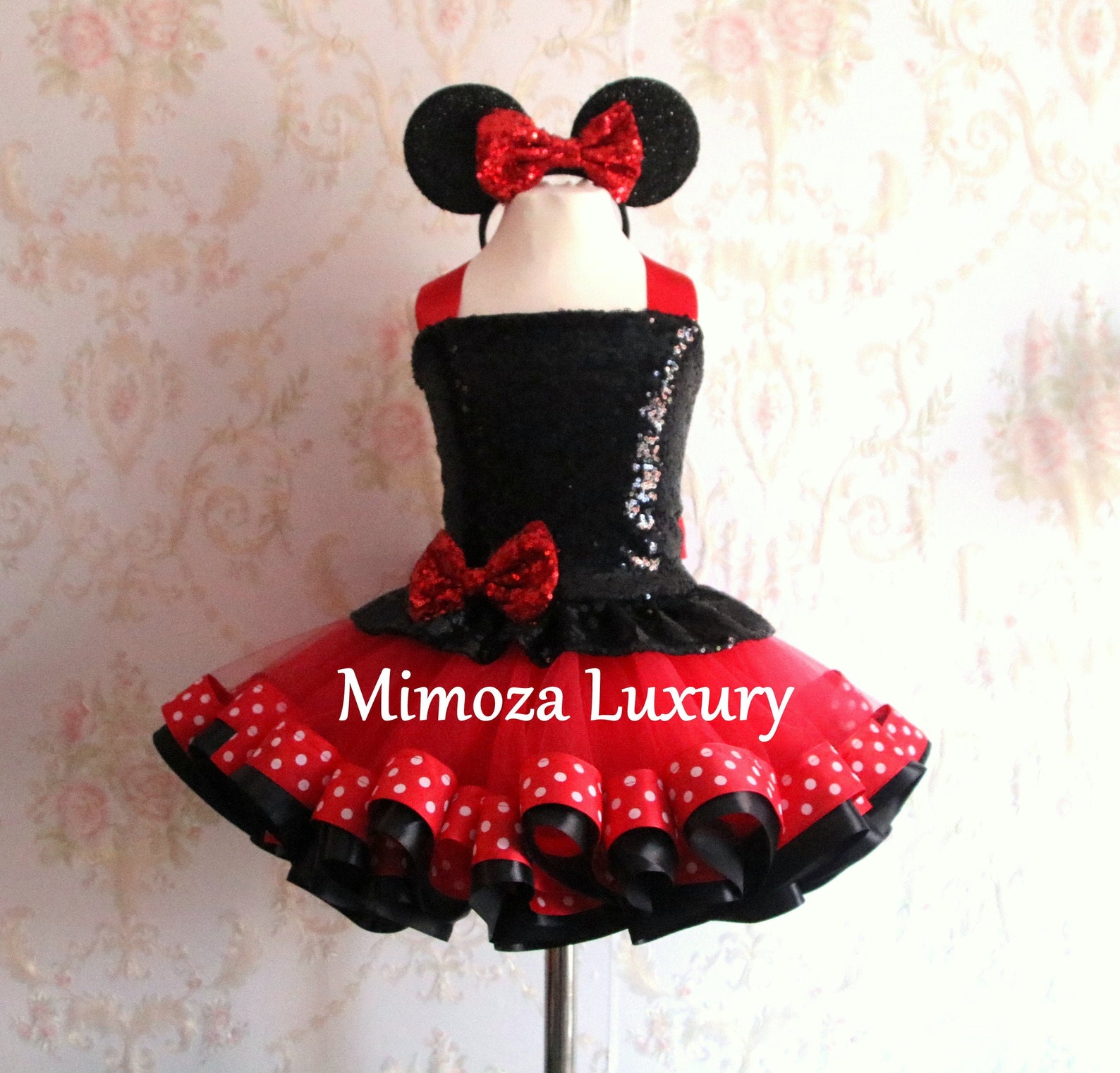 Luxury Minnie Mouse Dress Cosplay Costume - Etsy